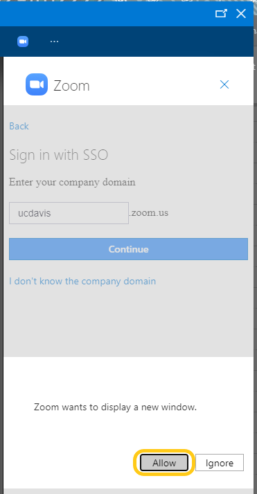 Activating the Zoom add-in for Office 365 - ServiceHub