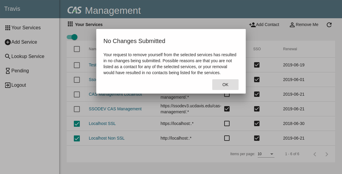 CAS Service Registry - ServiceHub
