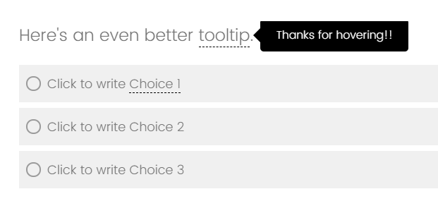Creating hover-over tooltips in Qualtrics surveys - ServiceHub