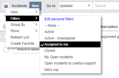 How do I find my work in ServiceNow? - ServiceHub